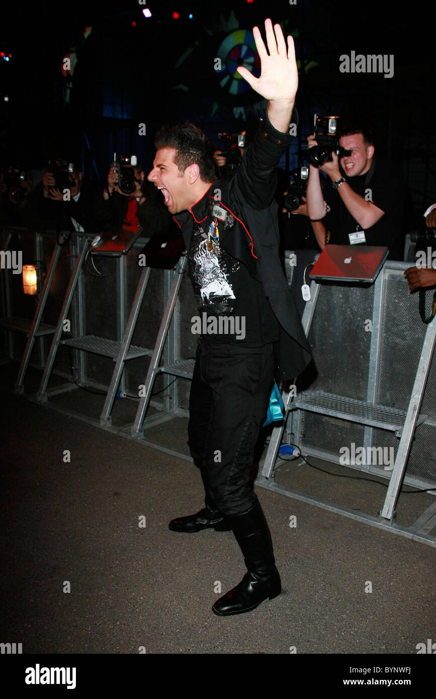 Big Brother 8 contestant Gerry entering the Big Brother house London ...