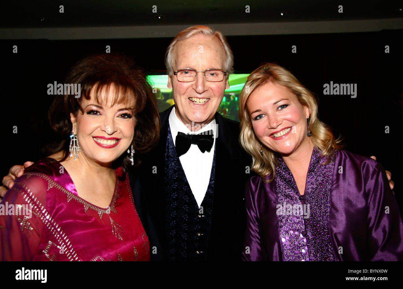 Baria Alamuddin, Nicolas Parsons and Alison Bell The British Lebanon ...