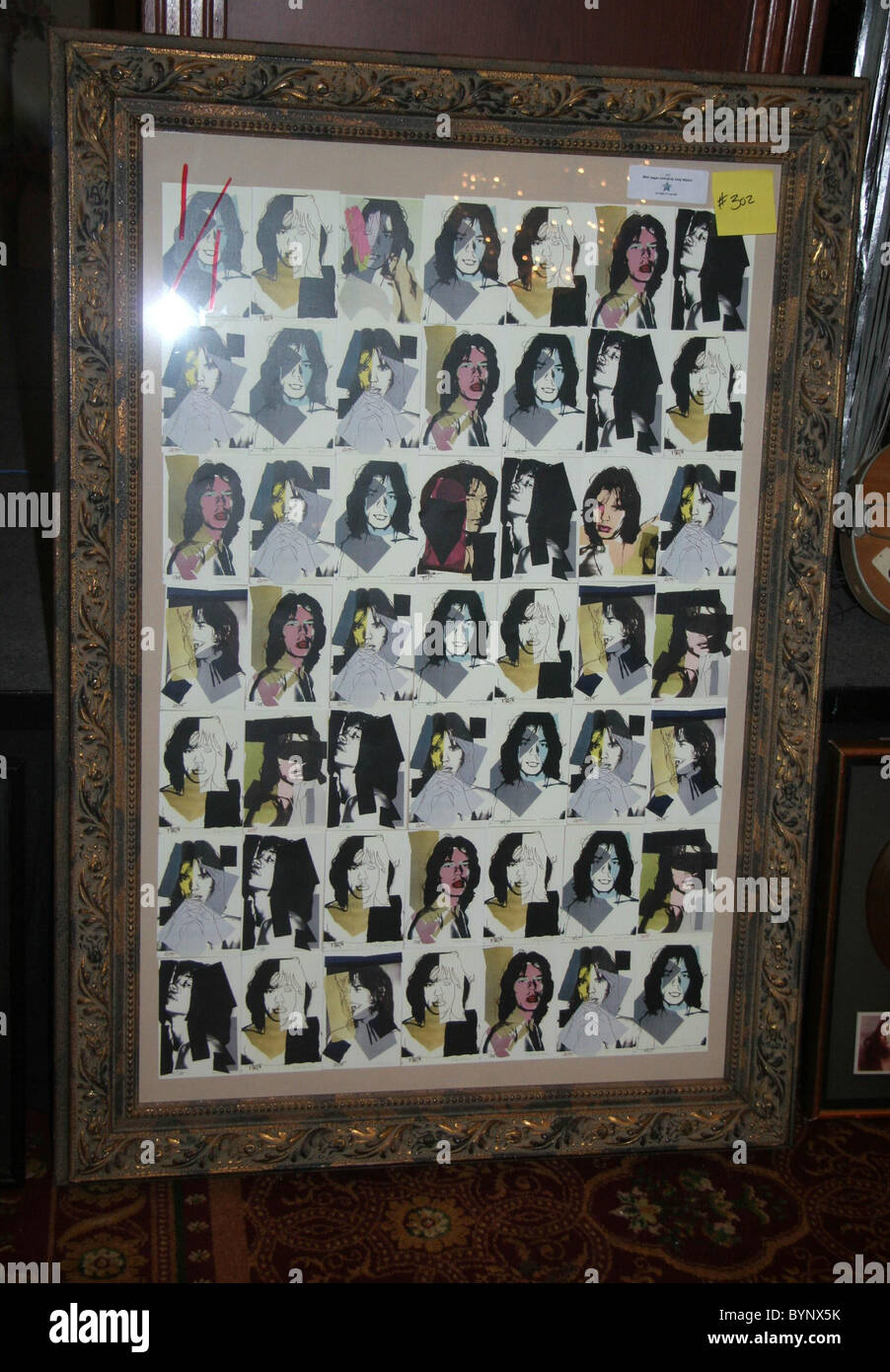 Mick Jagger portrait by Andy Warhol The Rock 'N' Roll Celebrity ...