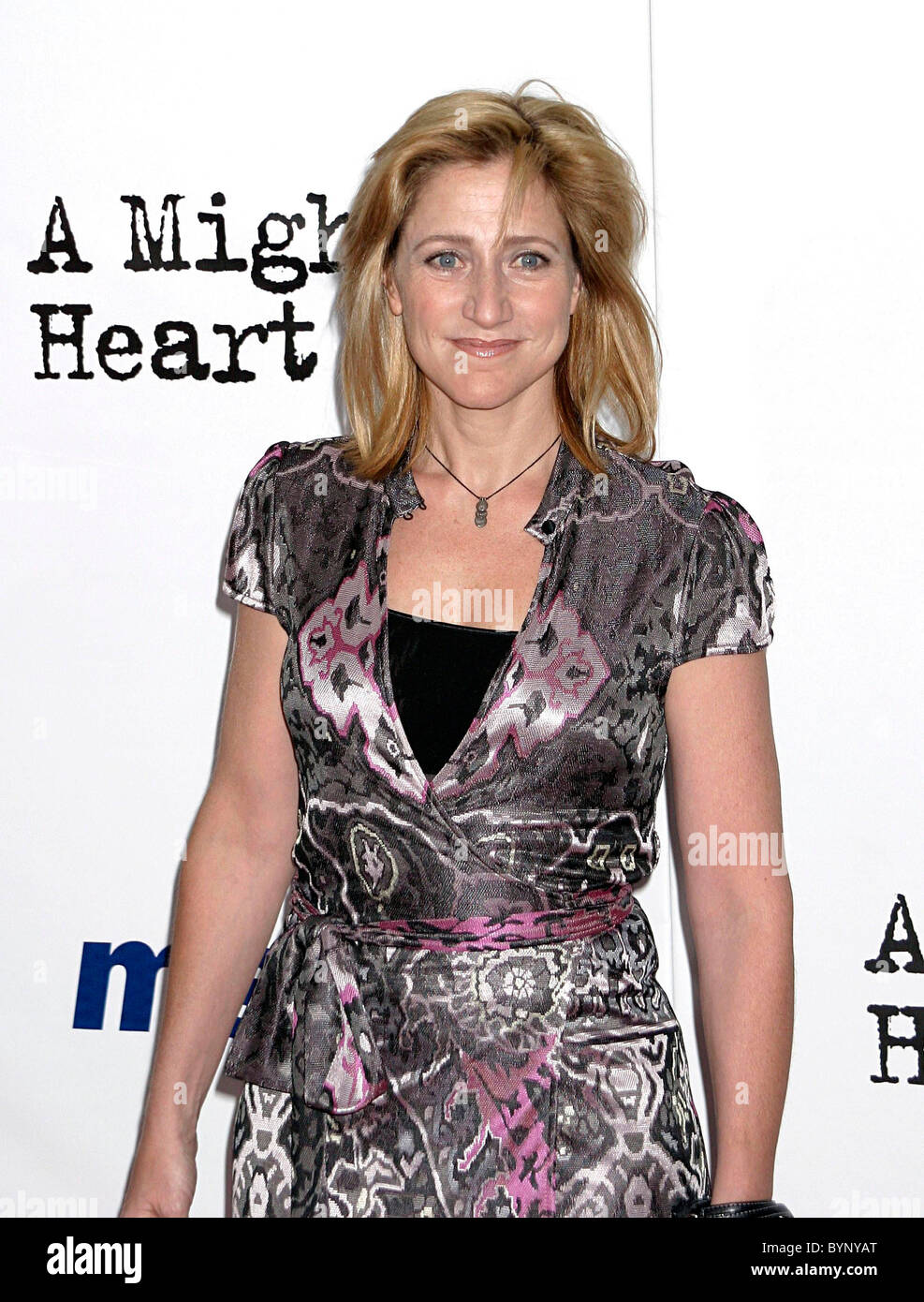 Edie Falco New York Premiere of 'A Mighty Heart' held at the Ziegfeld ...