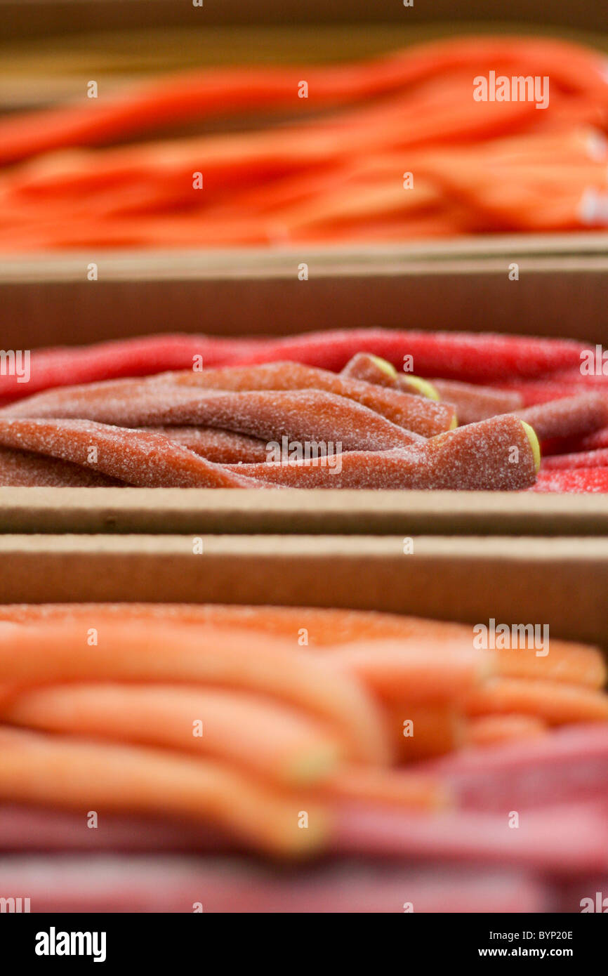 Liquorice strings hi-res stock photography and images - Alamy