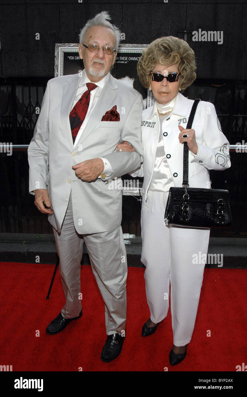 Burt Pugach with wife Linda Pugach New York Premiere of 'Crazy Love ...