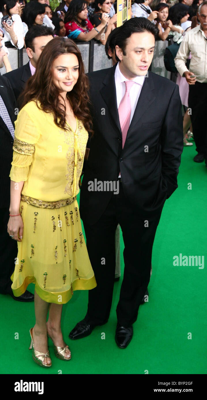 Preity Zinta and guest IIFA Bollywood Awards at the Hallam Arena ...