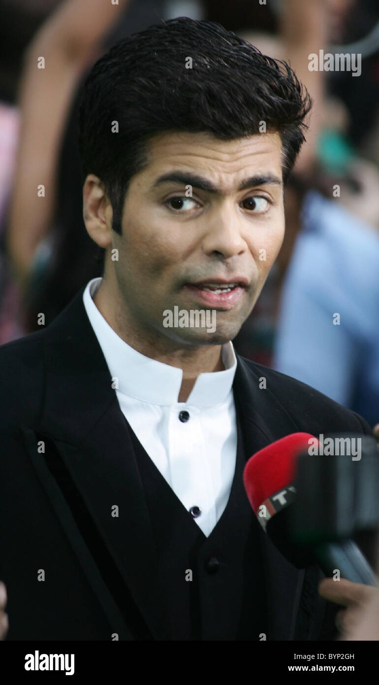 Karan Johar IIFA Bollywood Awards at the Hallam Arena Sheffield ...