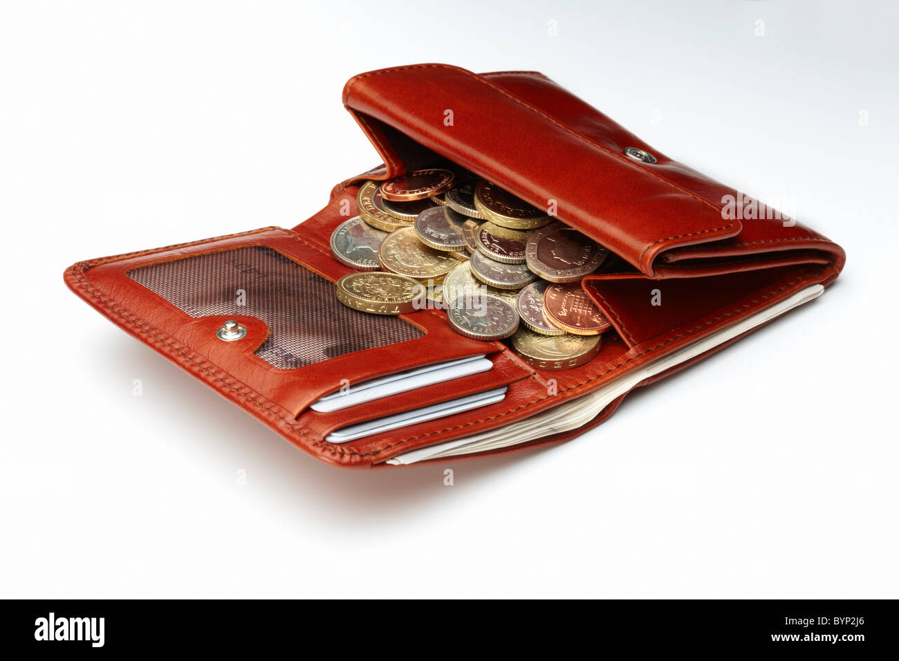 Red wallet open money hi-res stock photography and images - Alamy