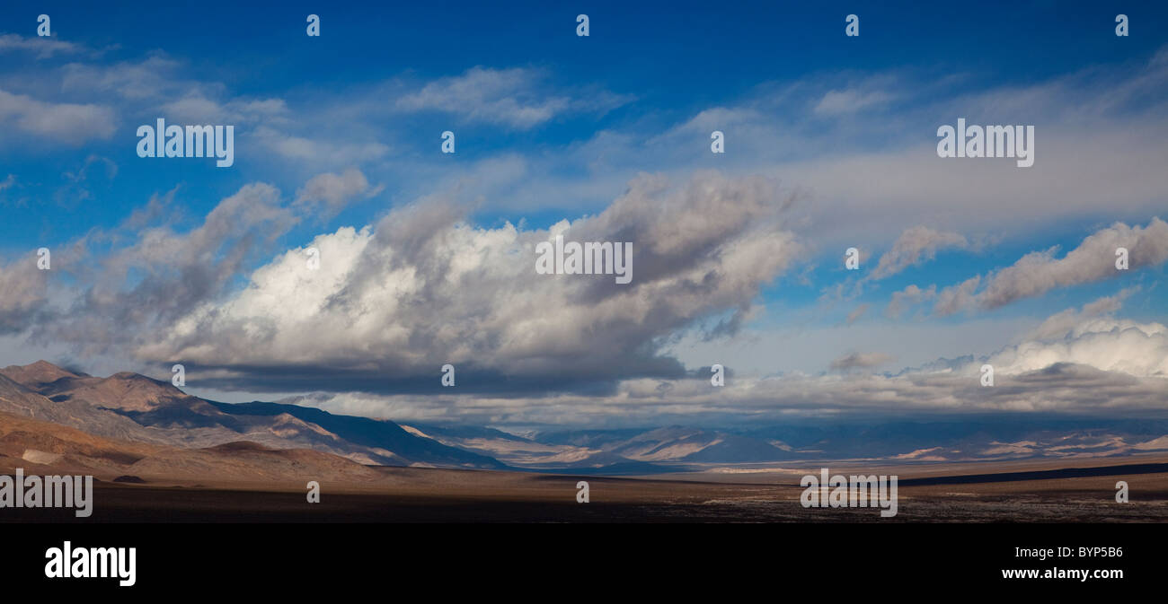 Storm clouds over the Mountains in Death Valley National Park ...