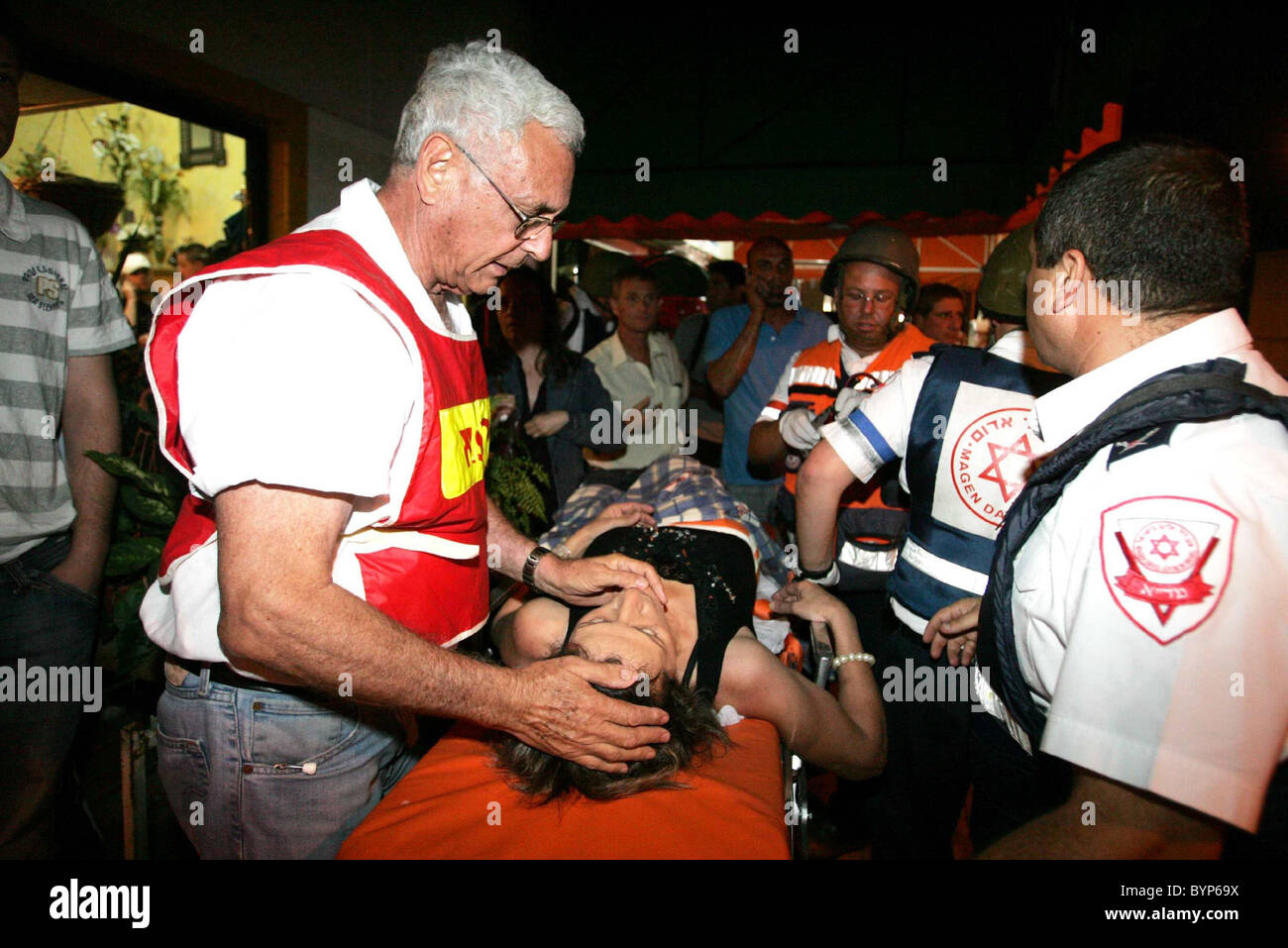 35 year old Shirel Friedman was hit by shrapnel form a Quassam rocket ...