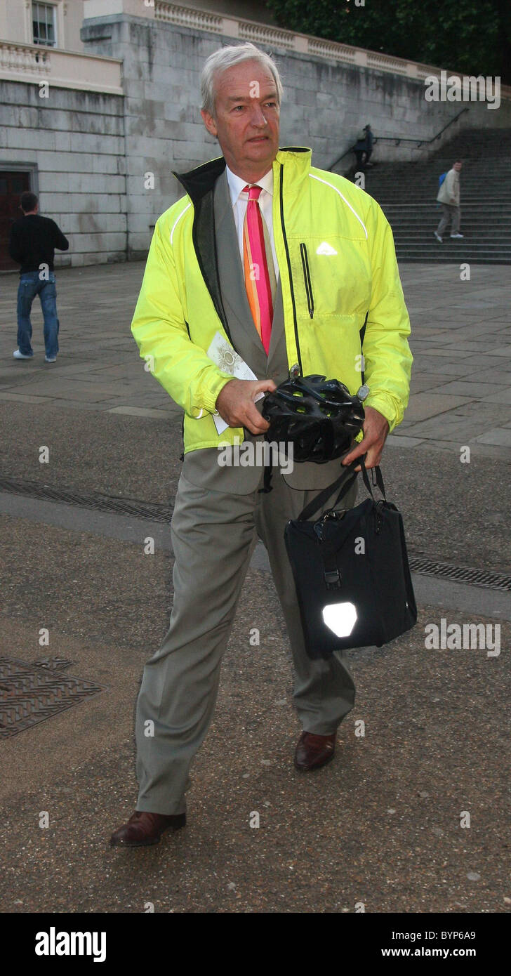 John Snow arriving at the Institute of Contemporary Arts (ICA) to ...