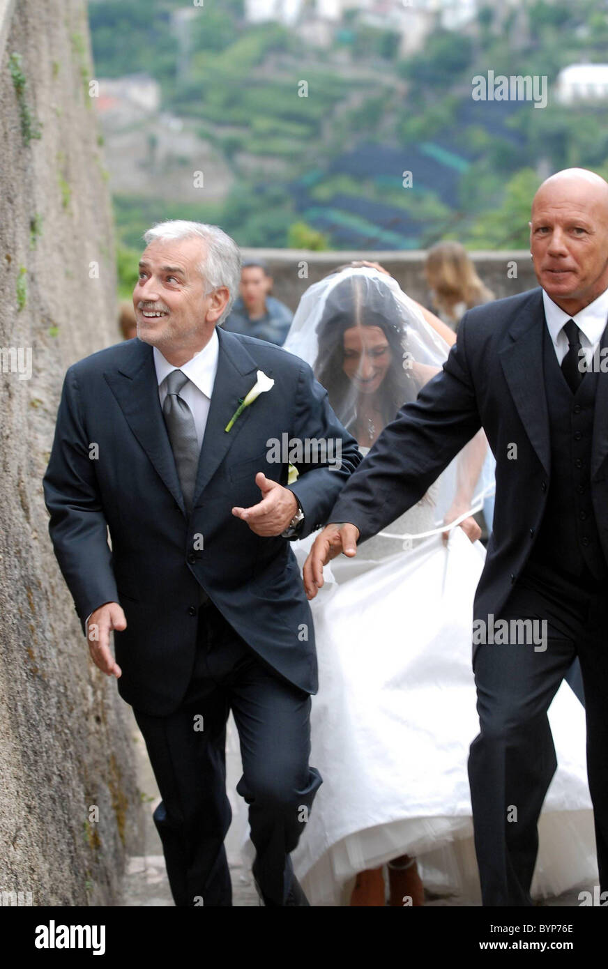 A.C. Milan footballer Alessandro Nesta marries Gabriela Pagnozzi in the ...