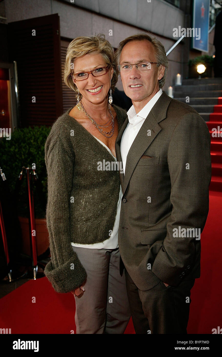 Bernd Wehmeyer and wife Almuth Hamburg Media Night at Nox Bar Hamburg ...