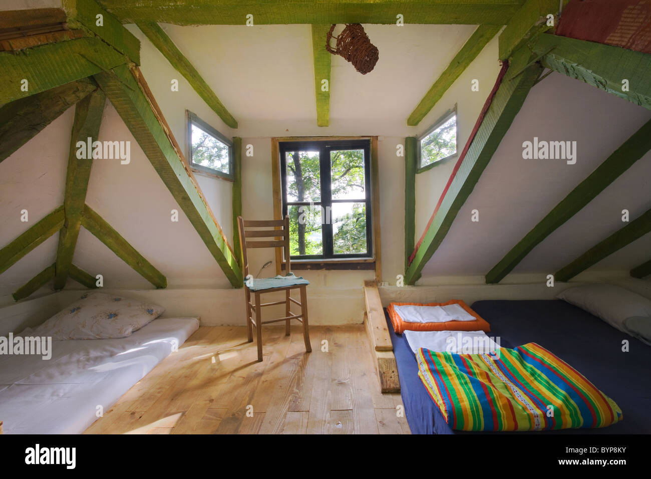 Interior wooden house traditional serbian hi-res stock photography and ...