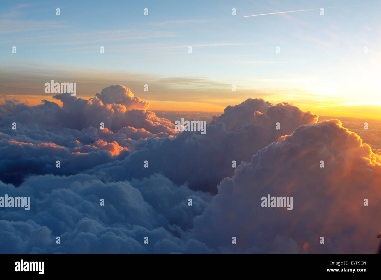 clouds from flight Stock Photo - Alamy