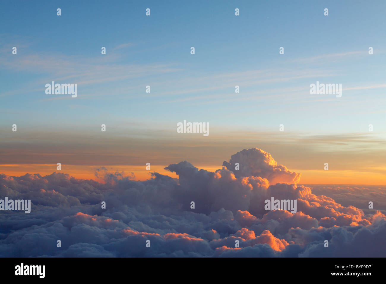 clouds from flight Stock Photo - Alamy
