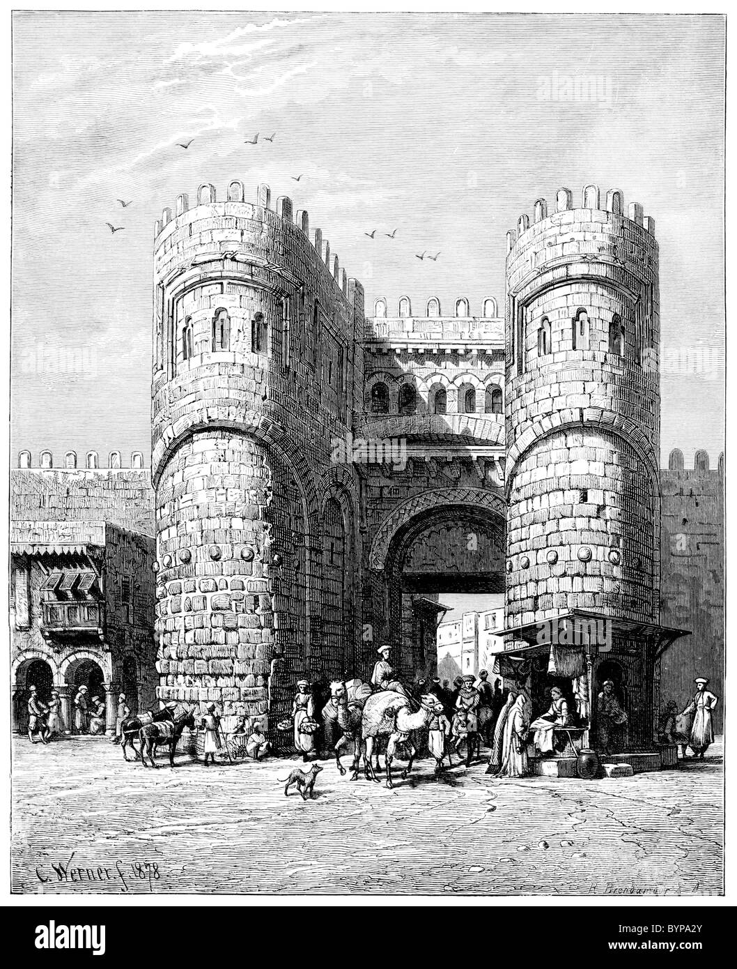 Medieval gate cairo egypt hi-res stock photography and images - Alamy