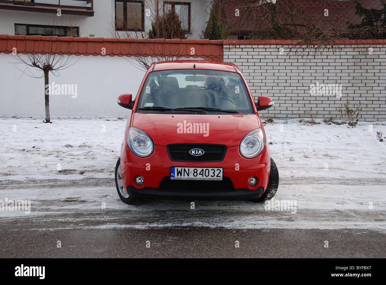 Kia Picanto 1.1 - MY 2004 (FL 2007) - red - Very small, popular low ...