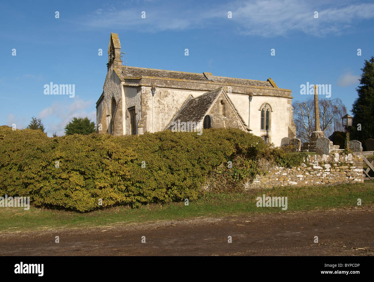 Inglesham St John The Baptist, exterior view Stock Photo - Alamy