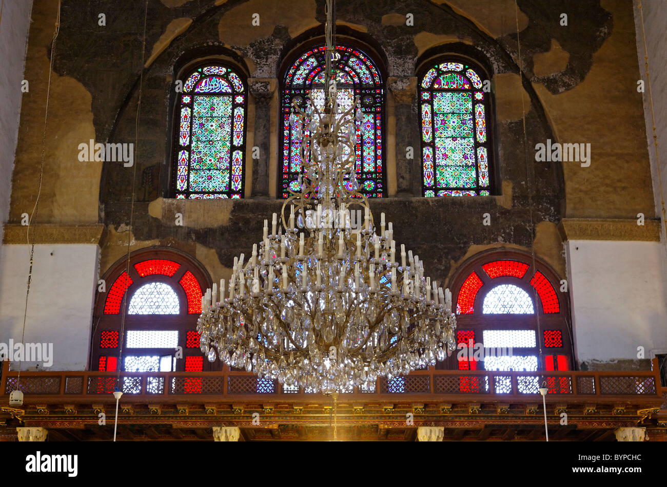 Interior of the Umayyad Mosque, Damascus, Syria Stock Photo - Alamy