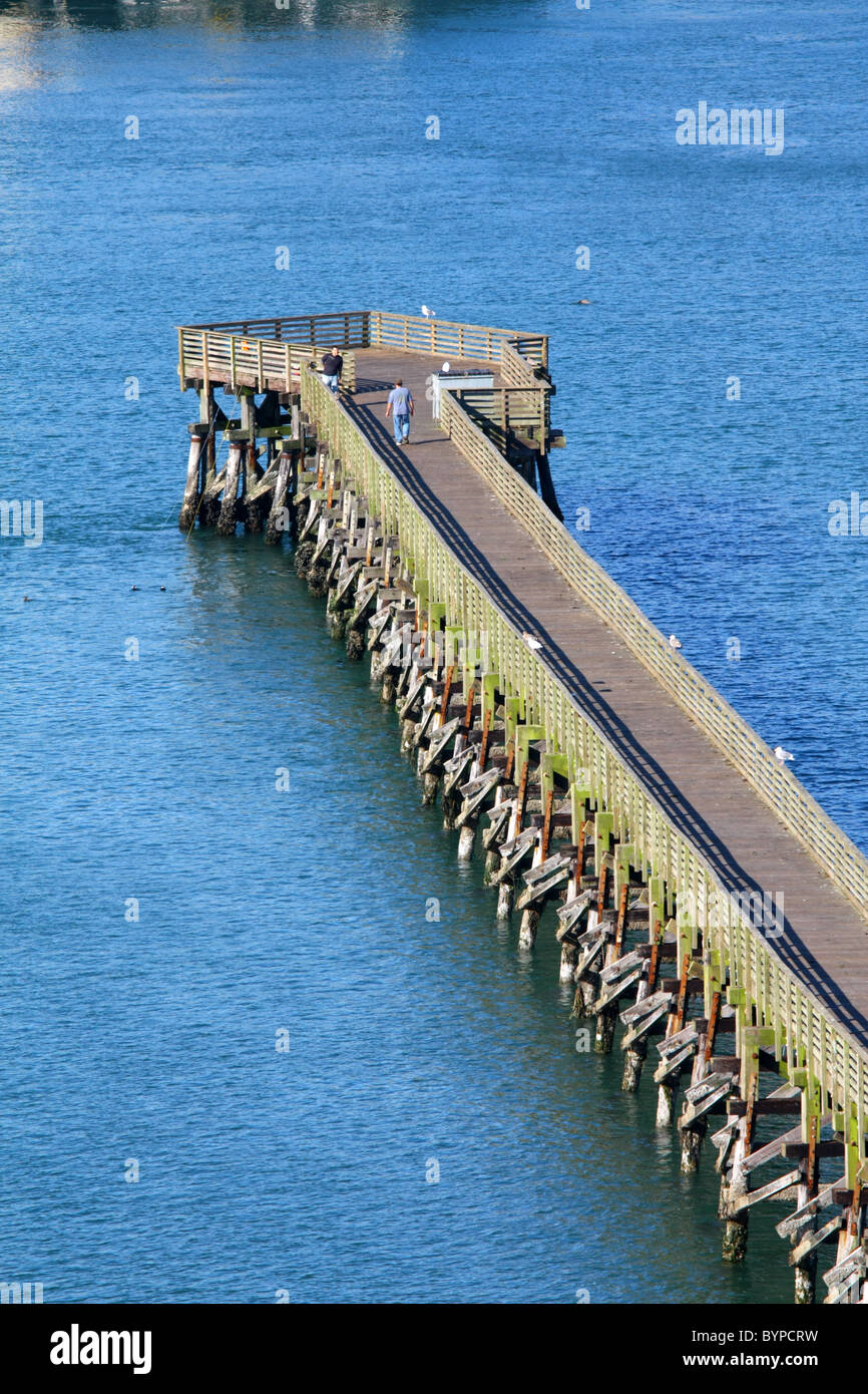 Watching ocean railing hi-res stock photography and images - Alamy