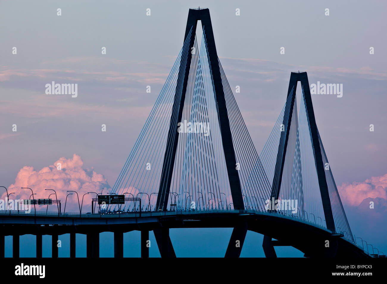 Cooper river bridge hi-res stock photography and images - Alamy