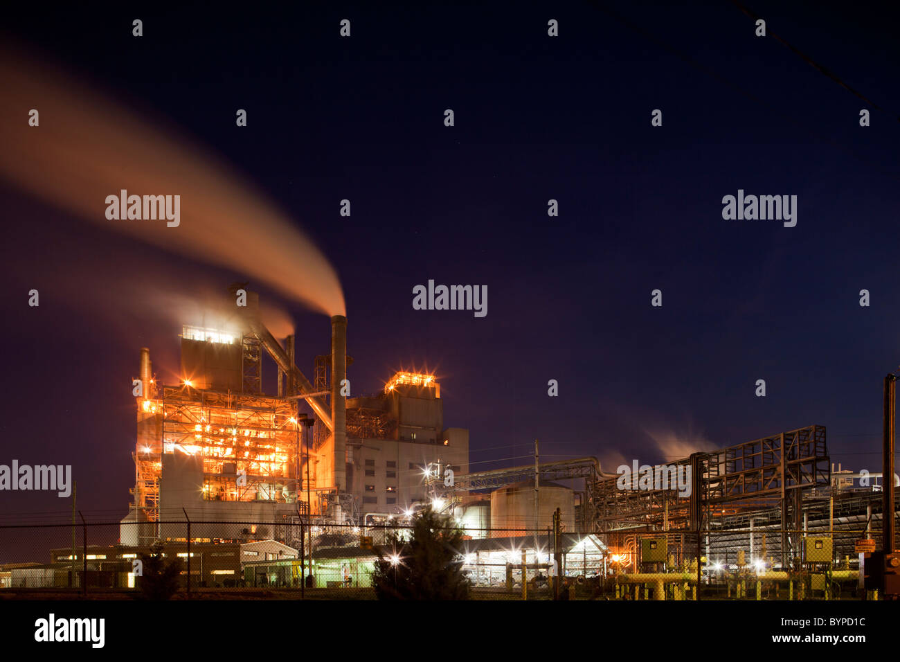 Steam from paper factory hi-res stock photography and images - Alamy