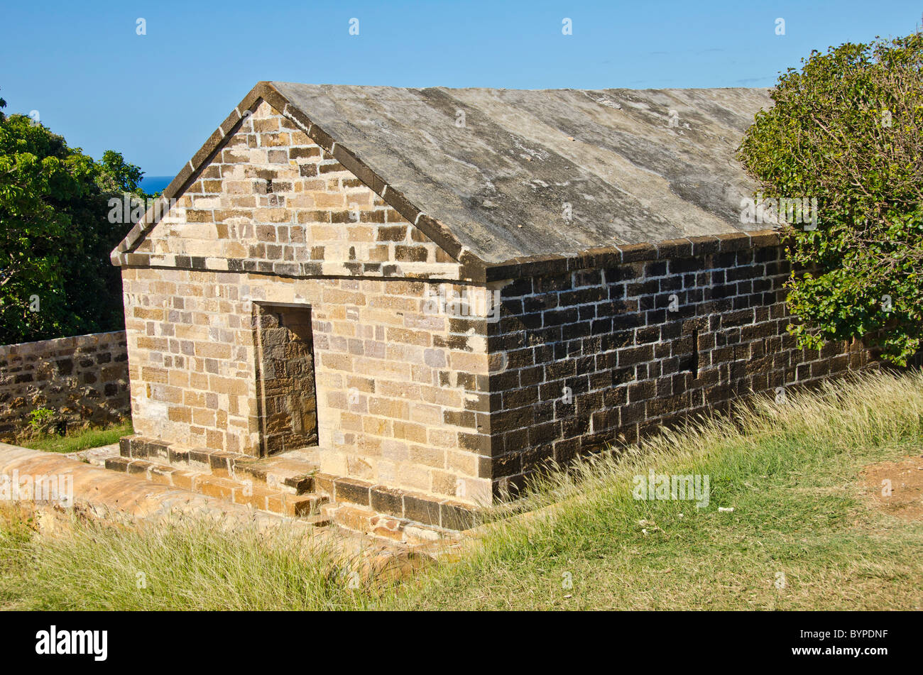 Antigua Blockhouse Fort ruins tourist attraction and shore excursion ...