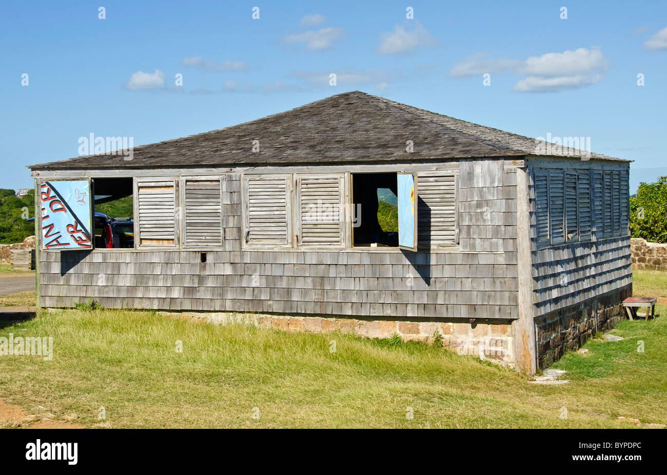 Antigua Blockhouse Fort ruins tourist attraction and shore excursion ...