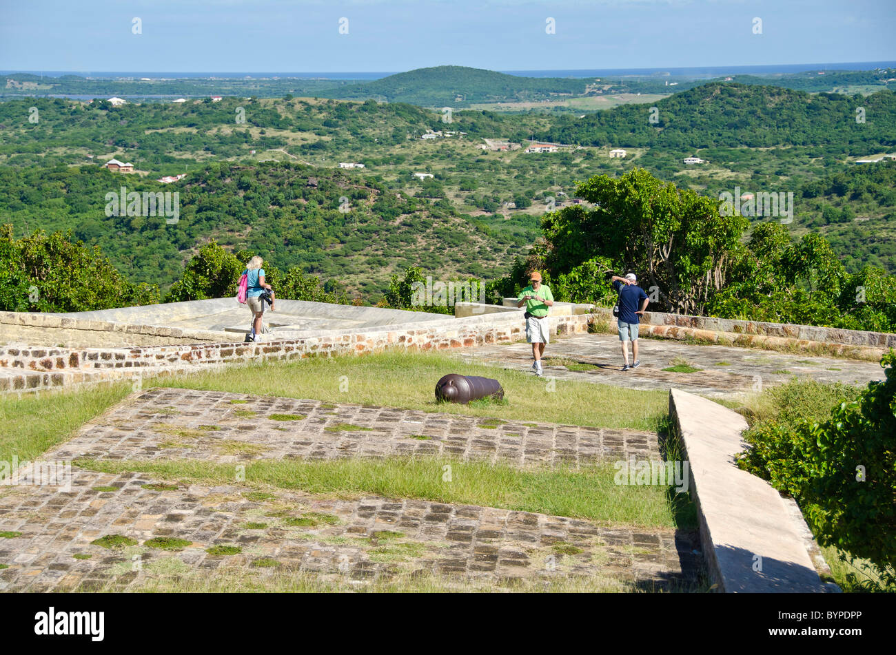 Antigua blockhouse fort ruins hi-res stock photography and images - Alamy
