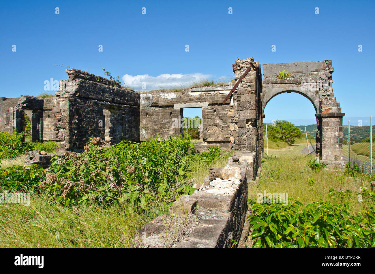 Antigua Blockhouse Fort ruins tourist attraction and shore excursion ...