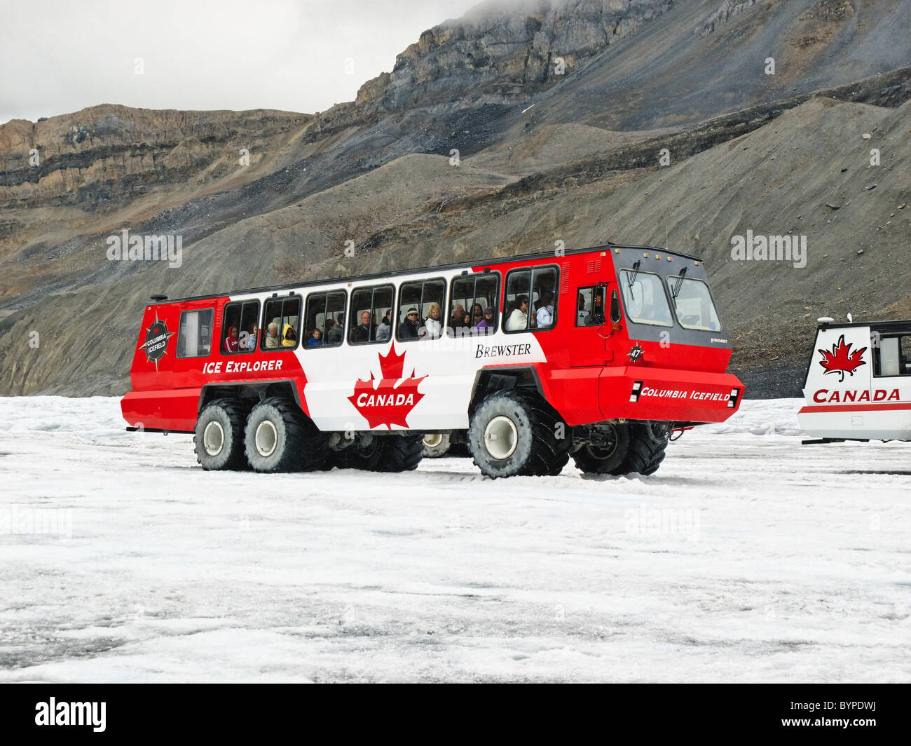 Rocky mountains snow coach hi-res stock photography and images - Alamy