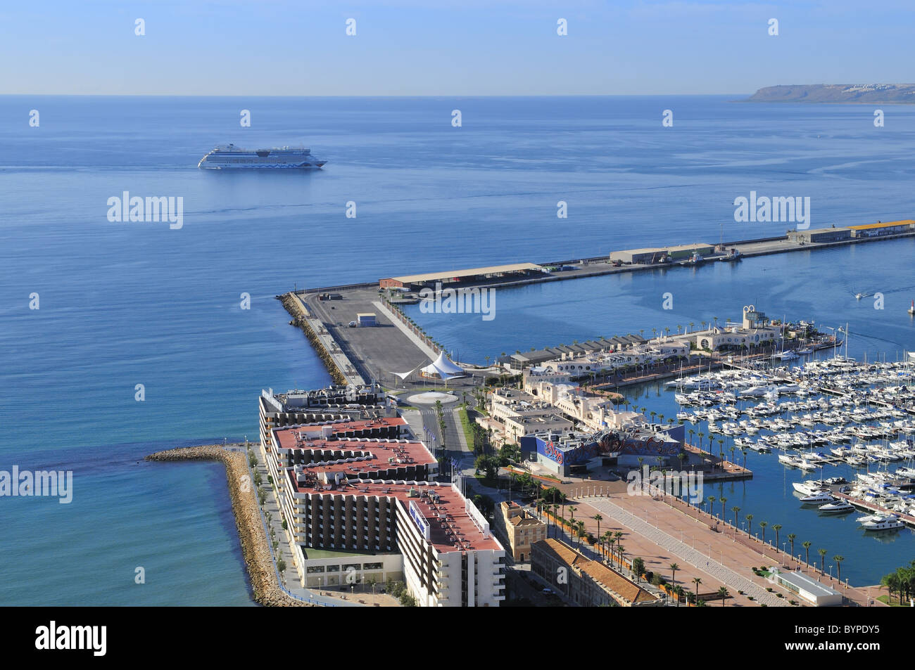 harbor of Alicante, Spain Stock Photo - Alamy
