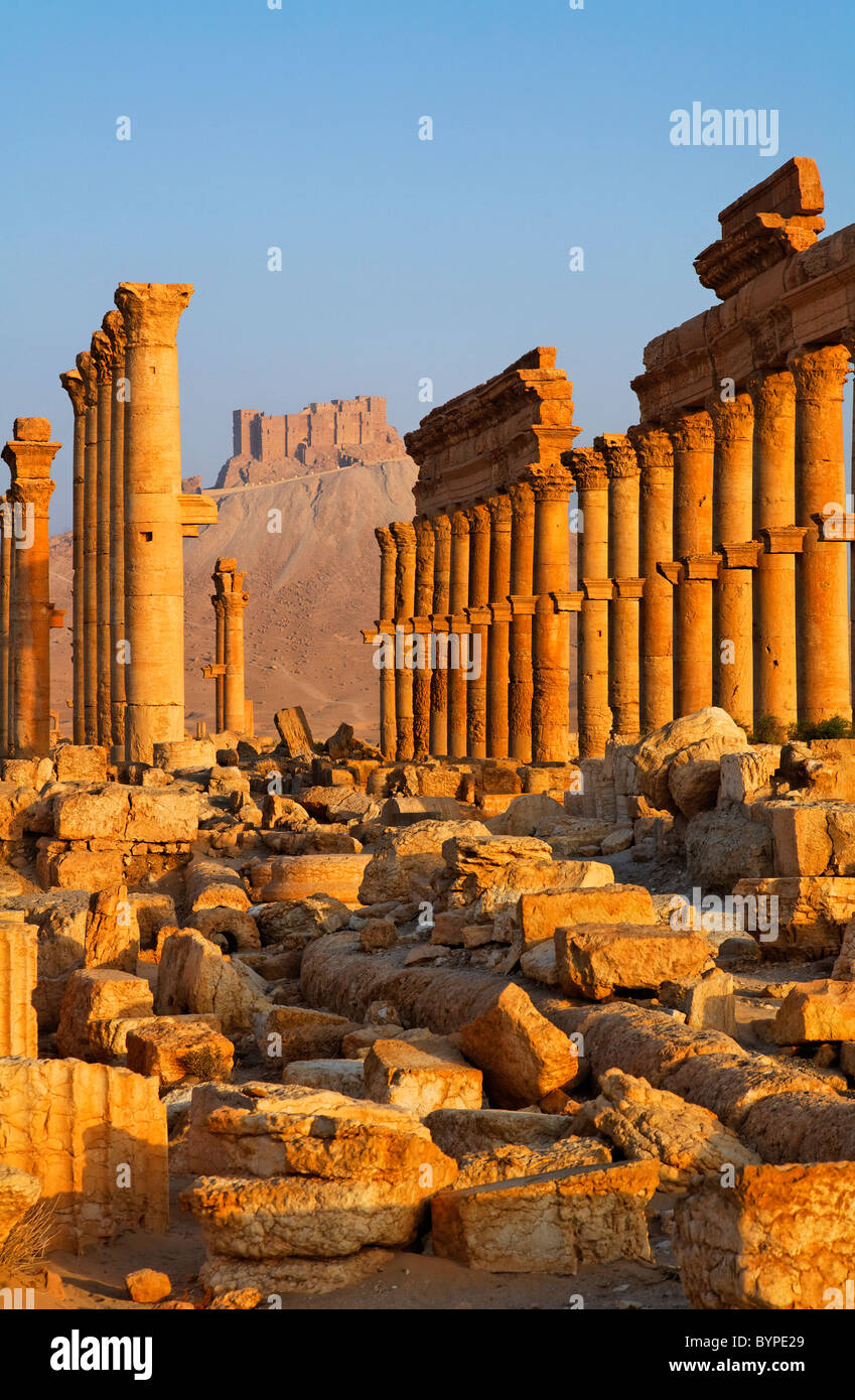 Columns and the arab castle hi-res stock photography and images - Alamy