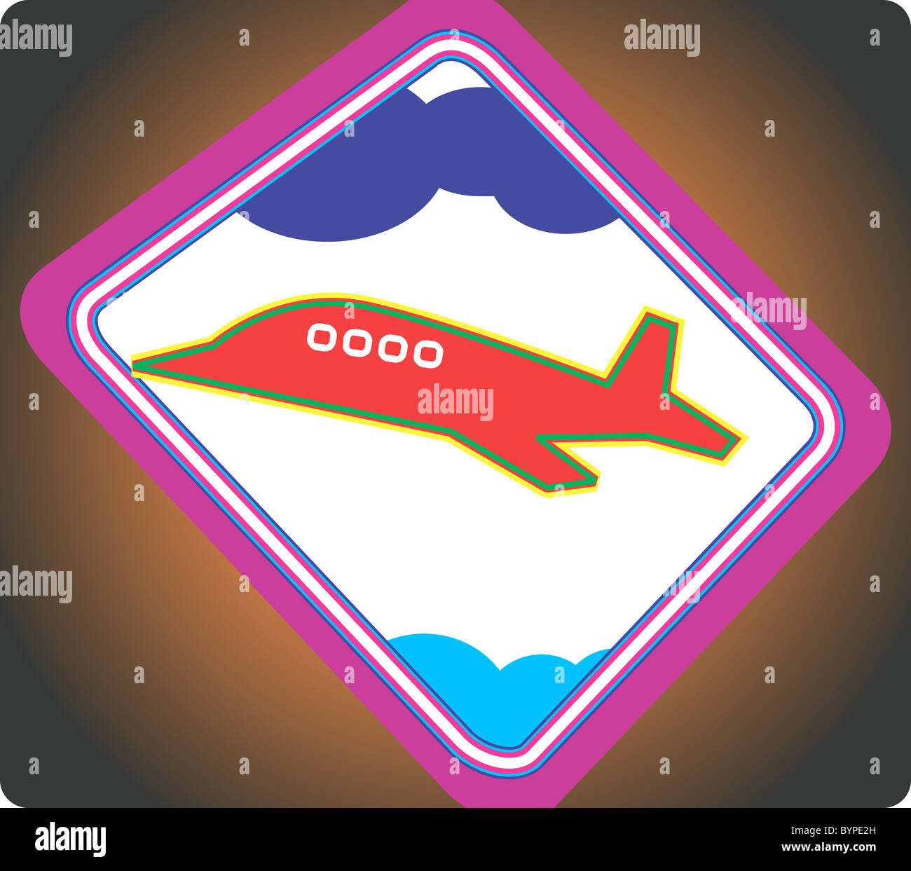Aeroplane pattern hi-res stock photography and images - Alamy