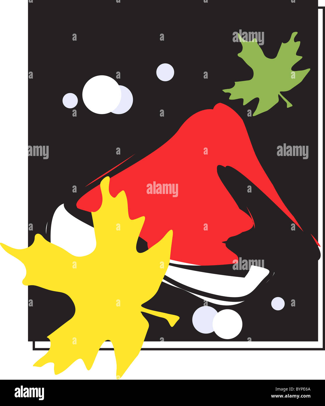 Santa Clause’s cap Stock Photo - Alamy