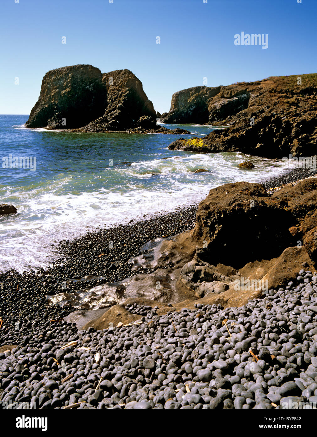Pacific Coast rocks Stock Photo - Alamy