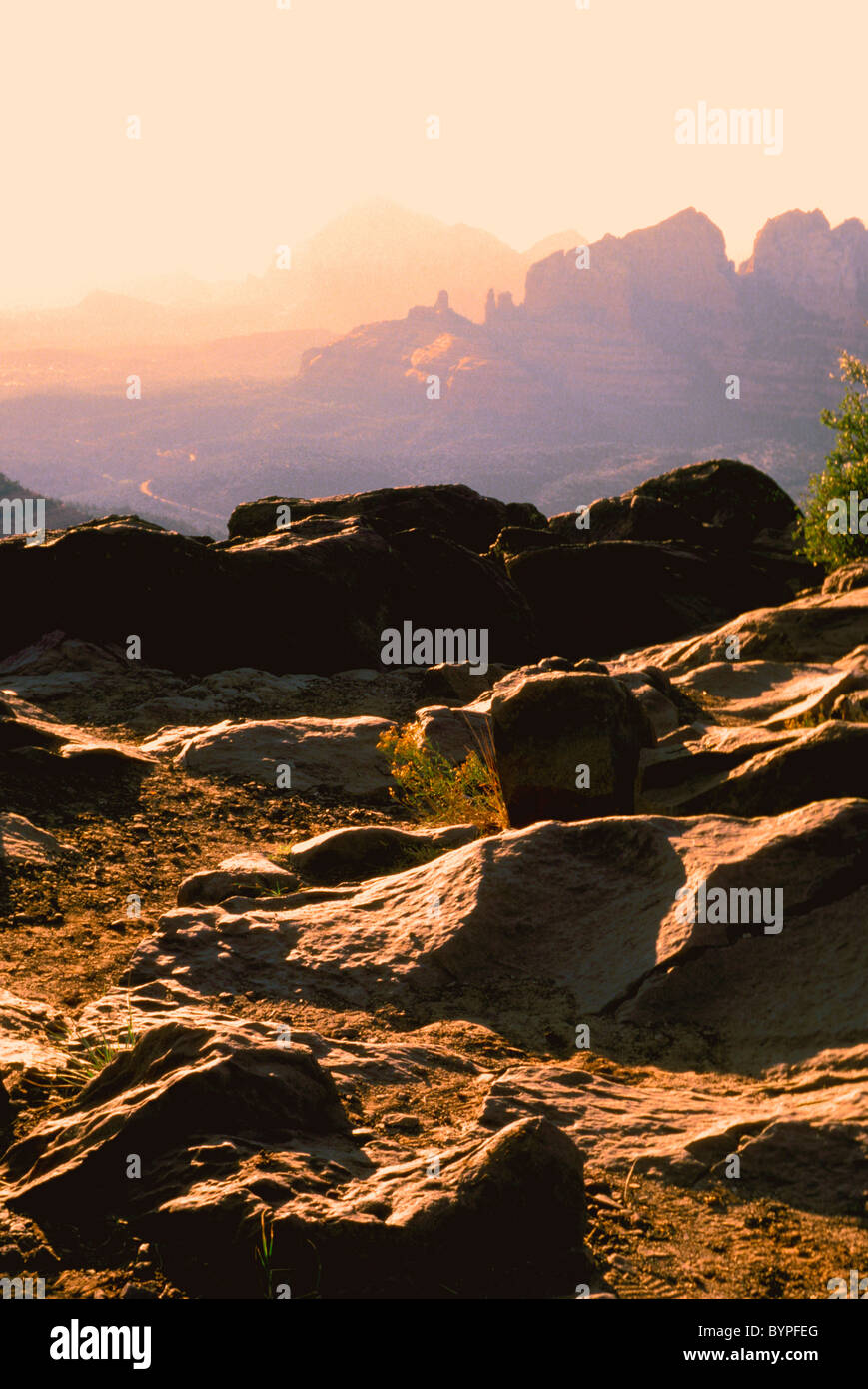 Schnebly Hill rocks Stock Photo - Alamy