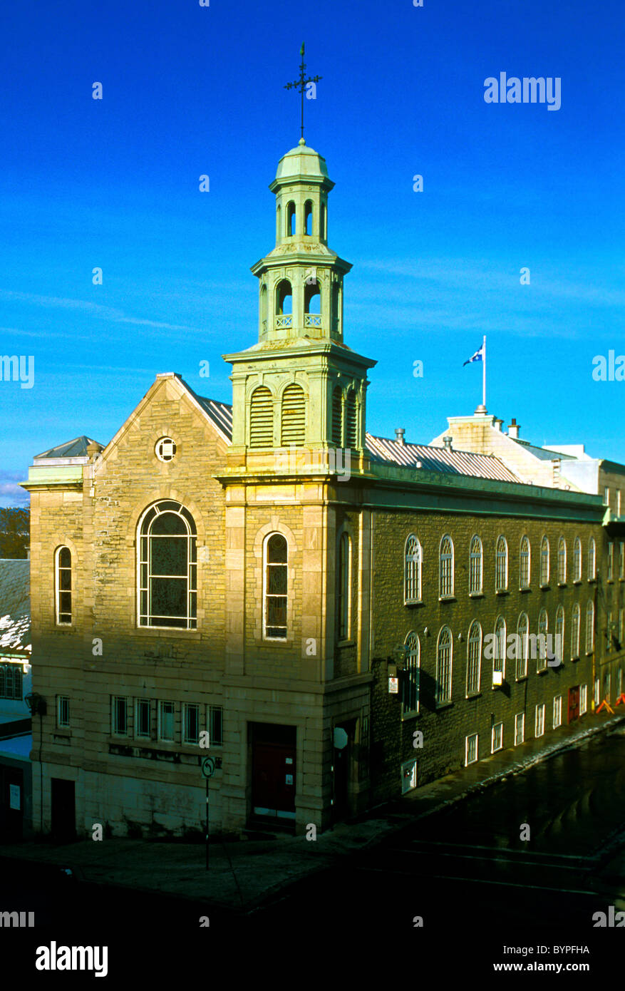 Old Quebec church Stock Photo - Alamy