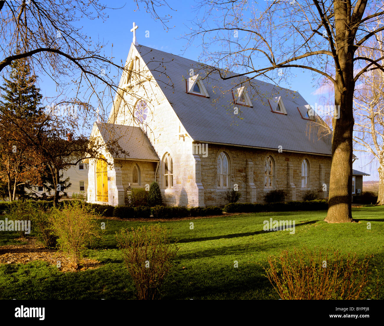 military fort church Stock Photo - Alamy