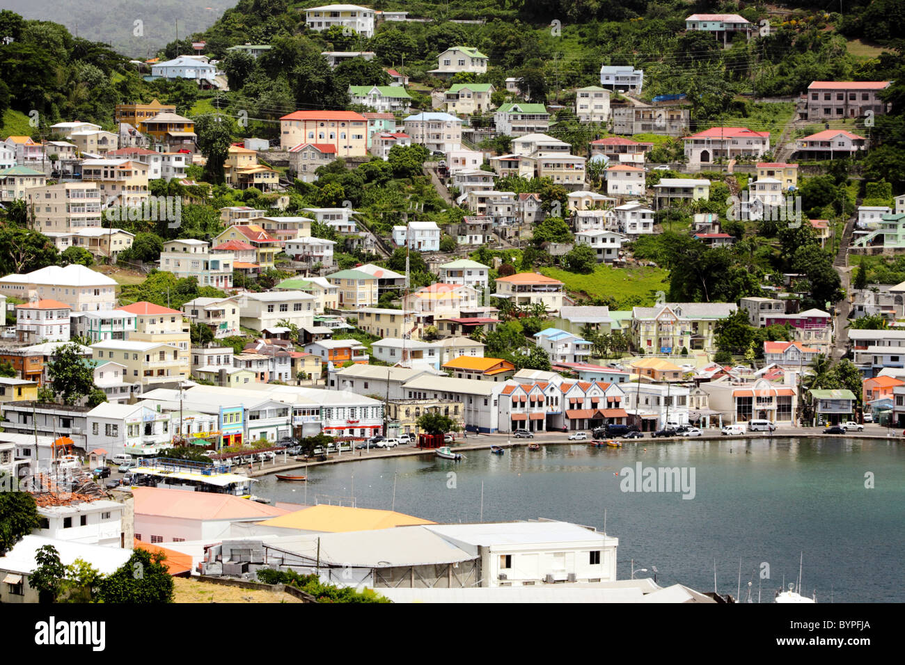 Hillside city hi-res stock photography and images - Alamy