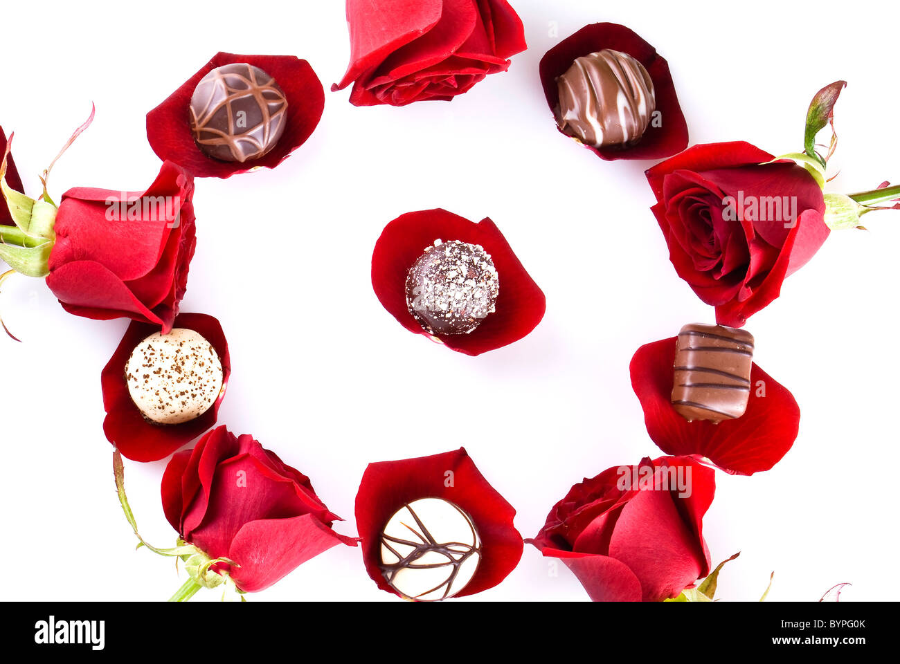 Roses Chocolates High Resolution Stock Photography and Images - Alamy