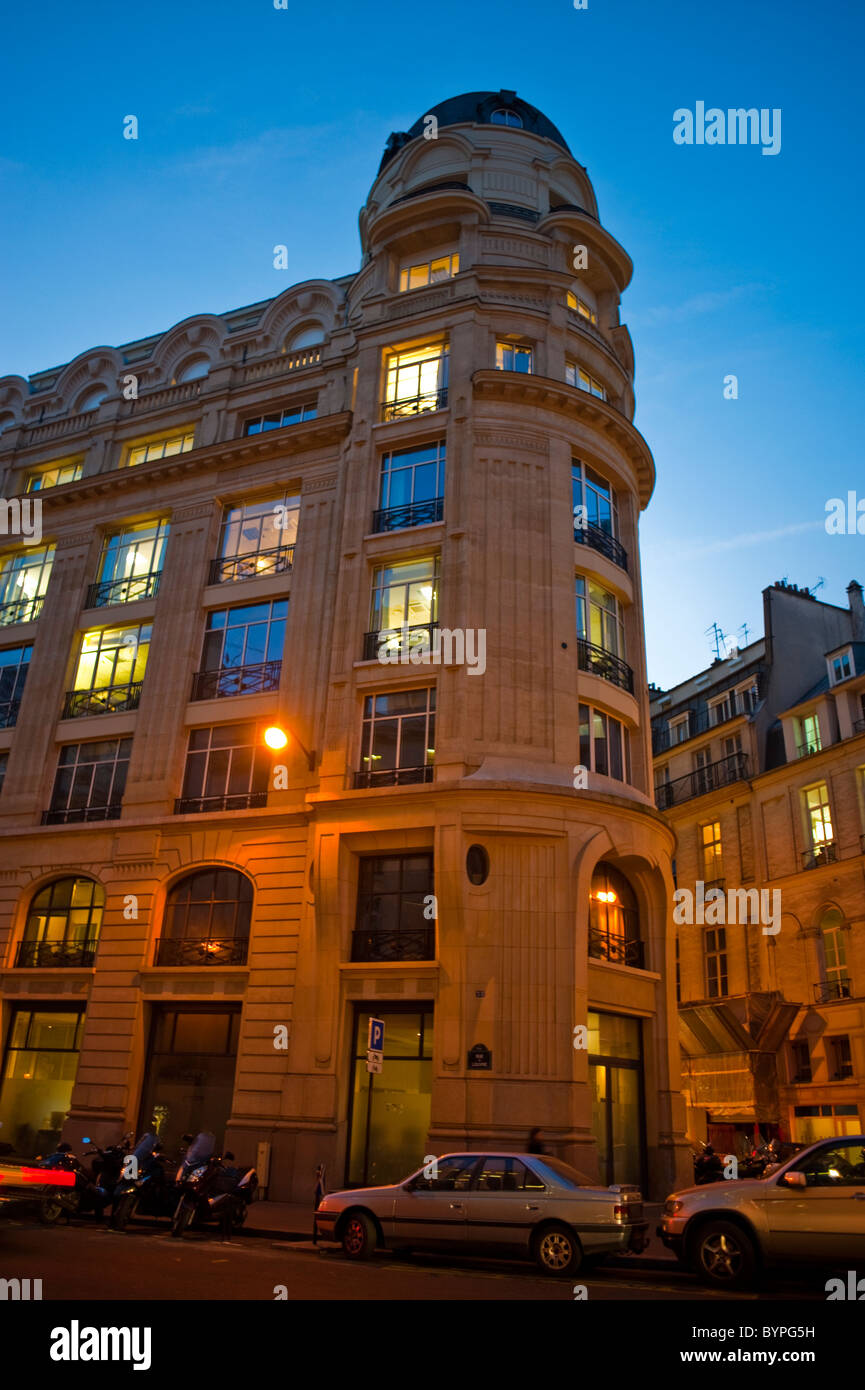 Paris, France, Street Scenes, Montorgeuil District, Old Office ...