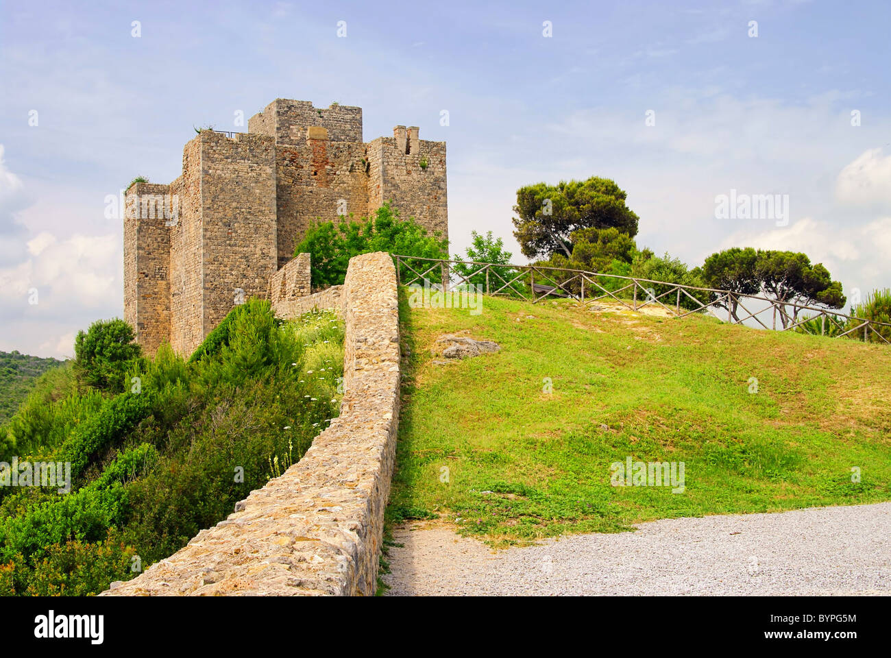 Talamone tuscany italy village hi-res stock photography and images - Alamy