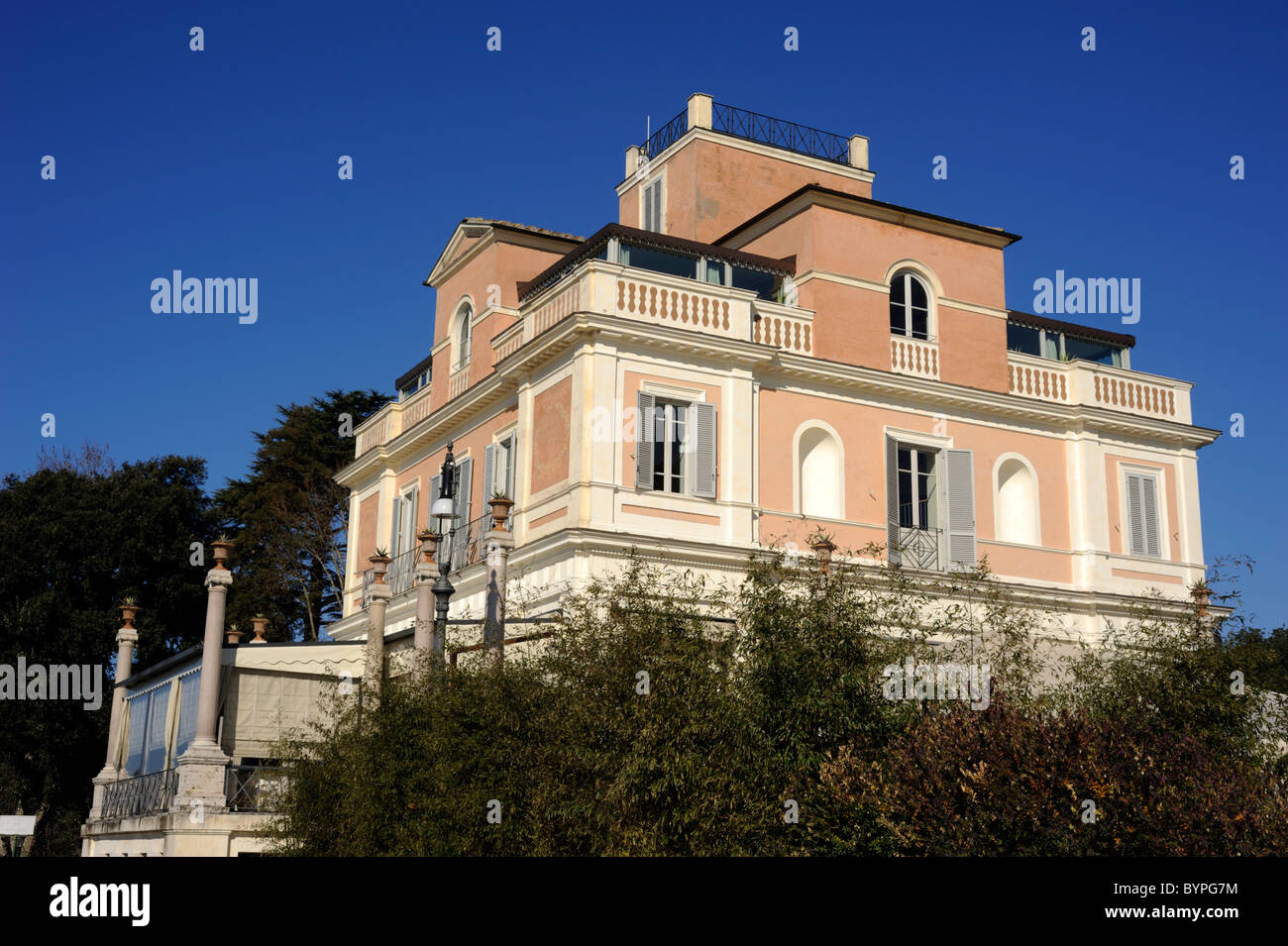 Italy, Rome, Pincio, Casina Valadier Stock Photo - Alamy