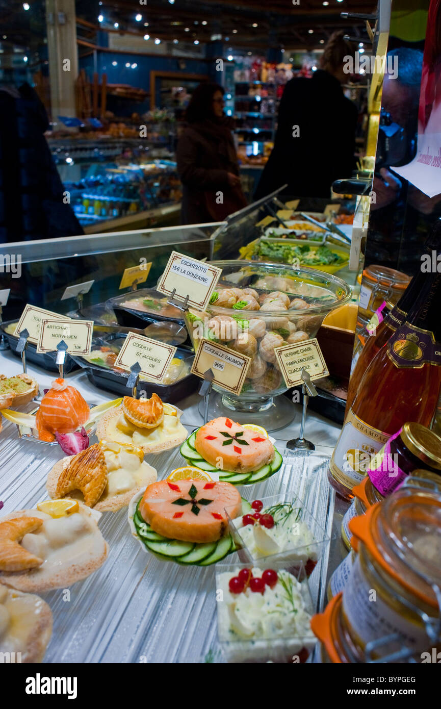 Paris, France, French Bakery Shop, French Pastries Desserts, in Shop ...