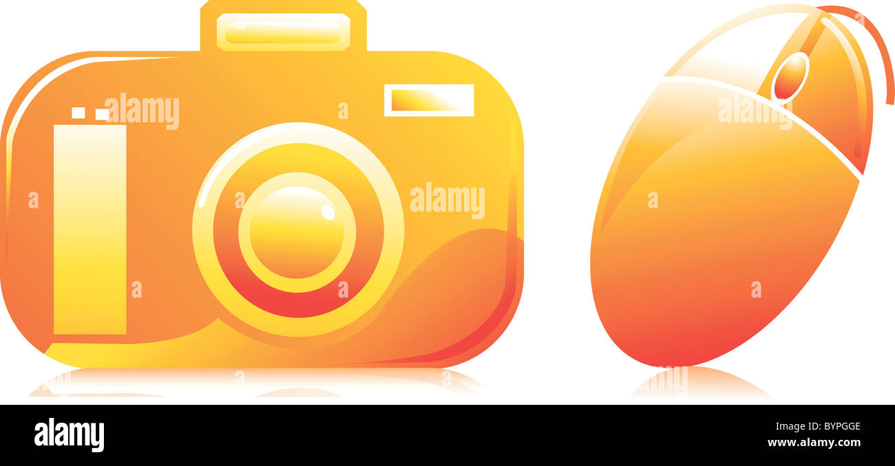 Mouse and camera Stock Photo - Alamy