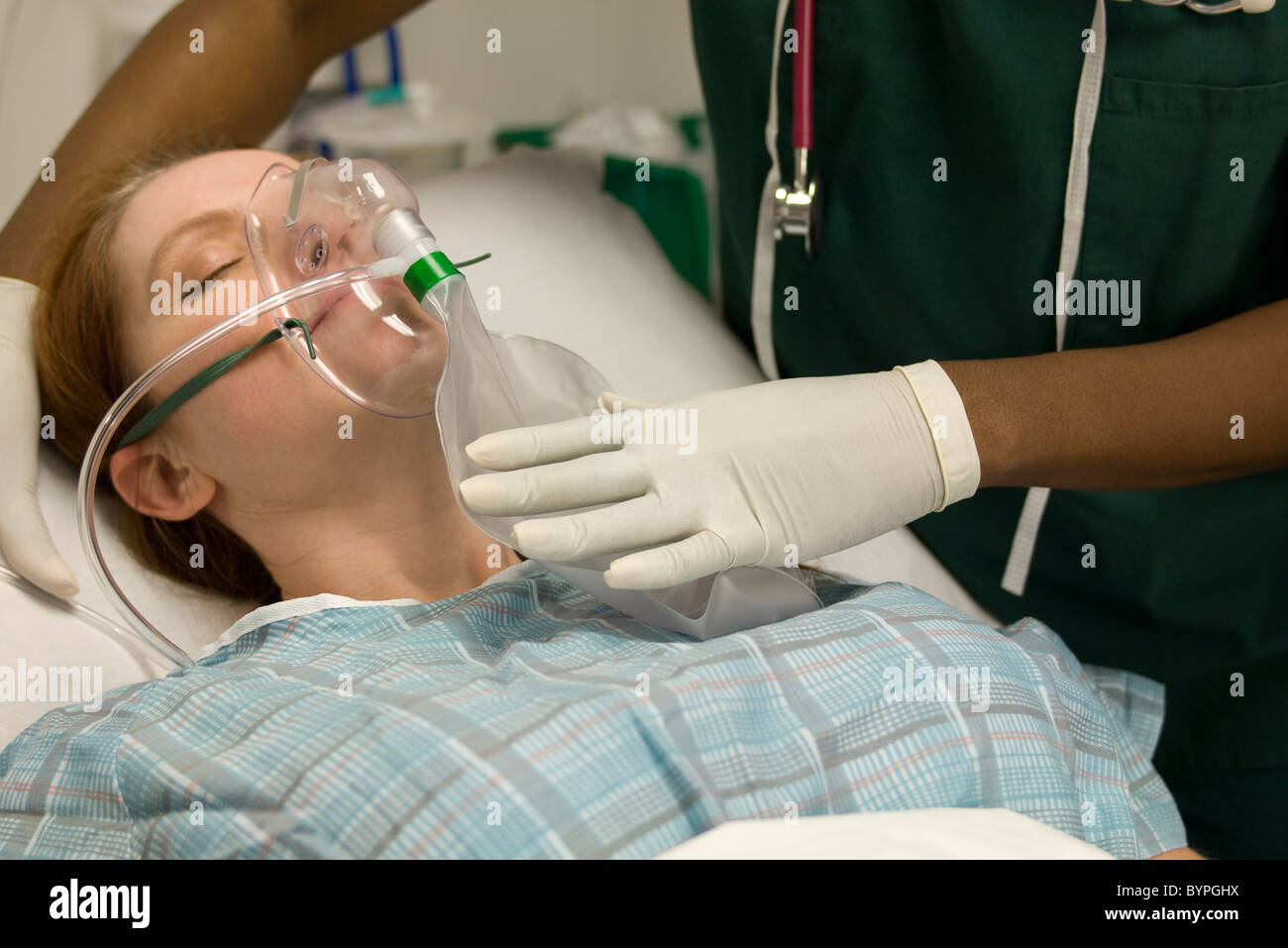 Ventilator patient hi-res stock photography and images - Alamy