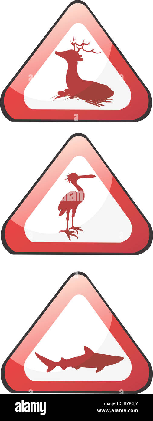 Three border triangle hi-res stock photography and images - Alamy