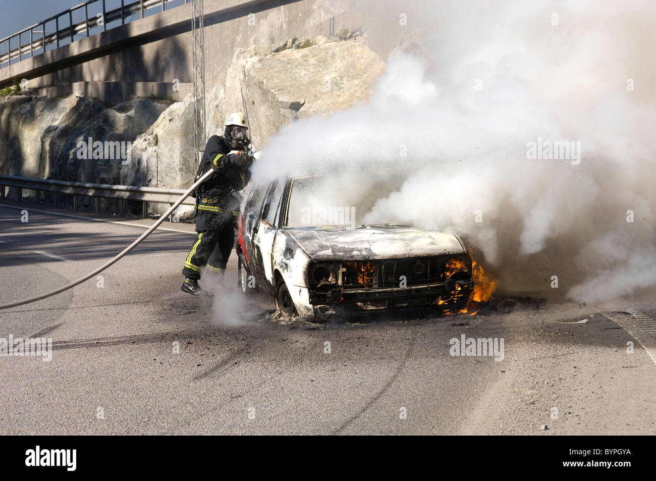 Firefighter Accident High Resolution Stock Photography and Images - Alamy