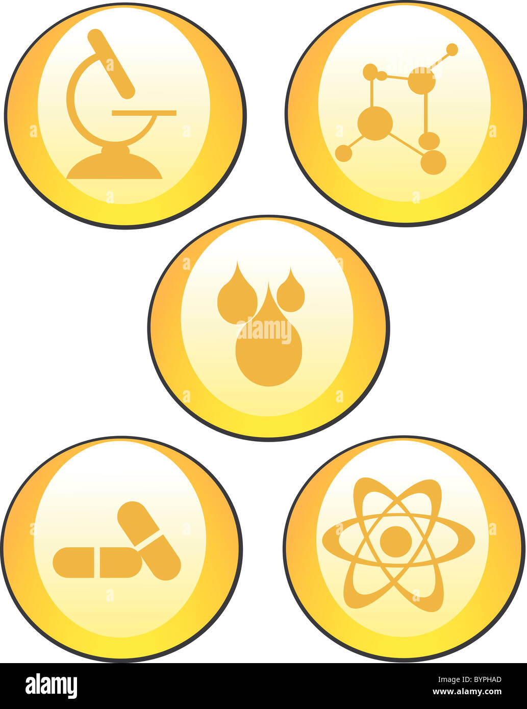 Five buttons hi-res stock photography and images - Alamy