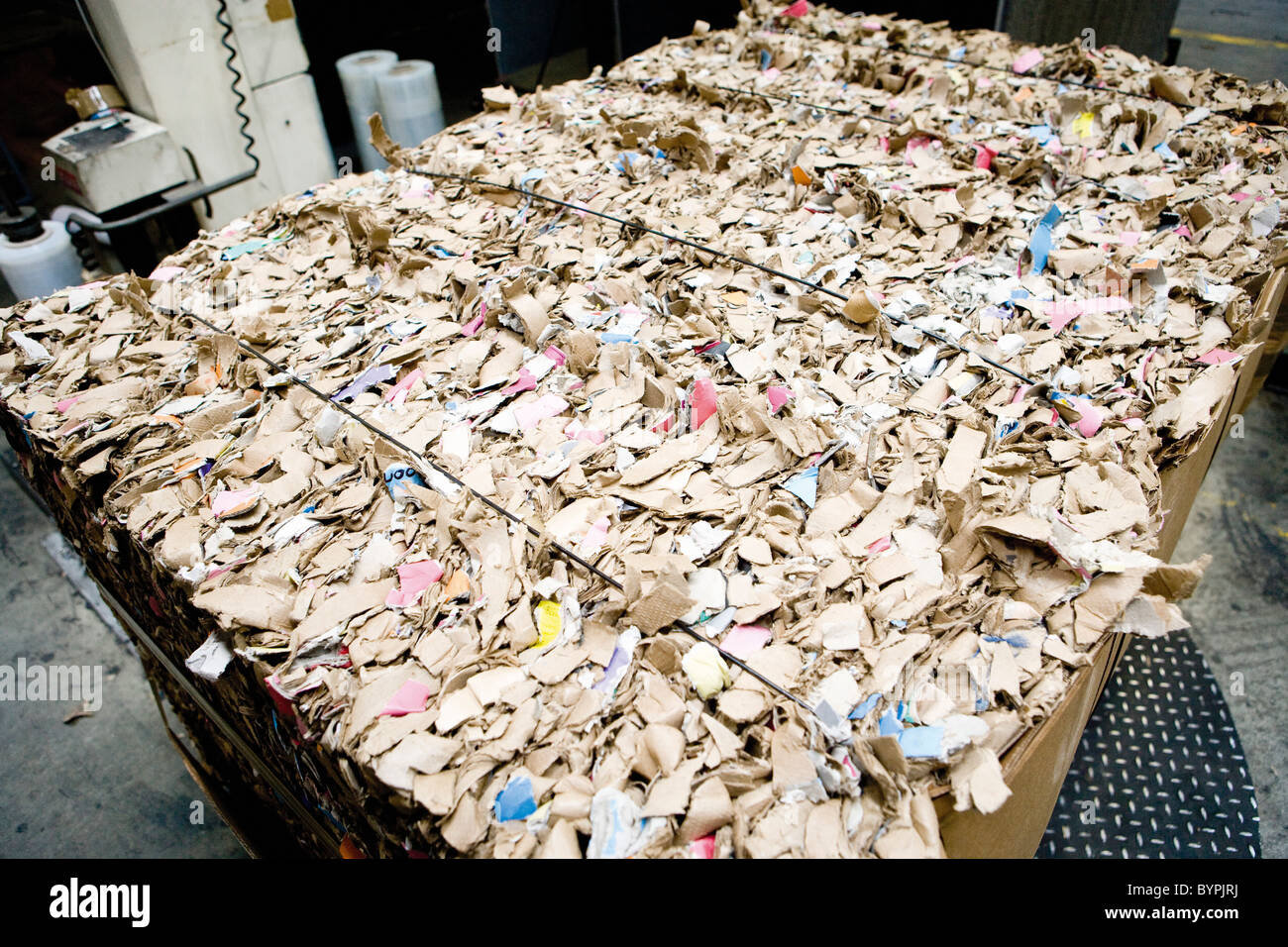 Cardboard Bales Waste Recycling High Resolution Stock Photography and ...