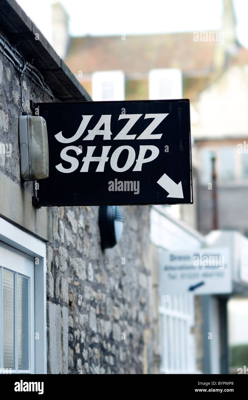 Jazz sign hi-res stock photography and images - Alamy